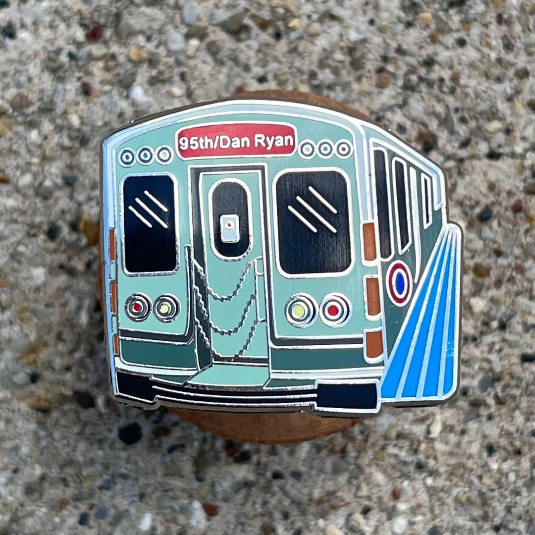 The Red Line Pin - Etsy