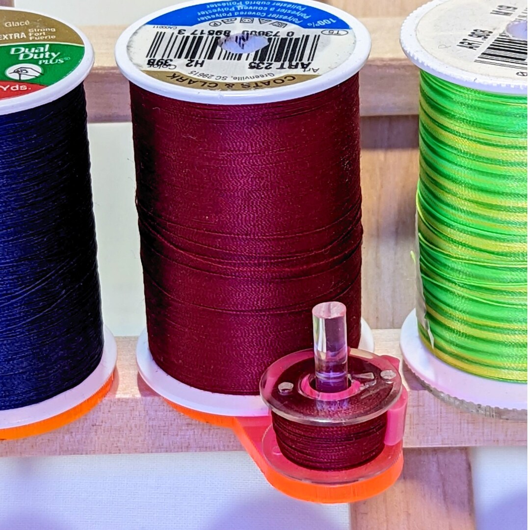 Bobbin Logic Mini Flo Red (pink) - Etsy