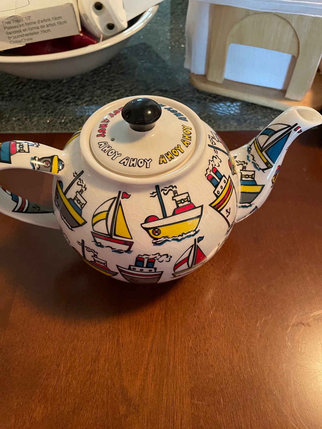 Paul Cardew Ahoy Ahoy Teapot. - Etsy UK