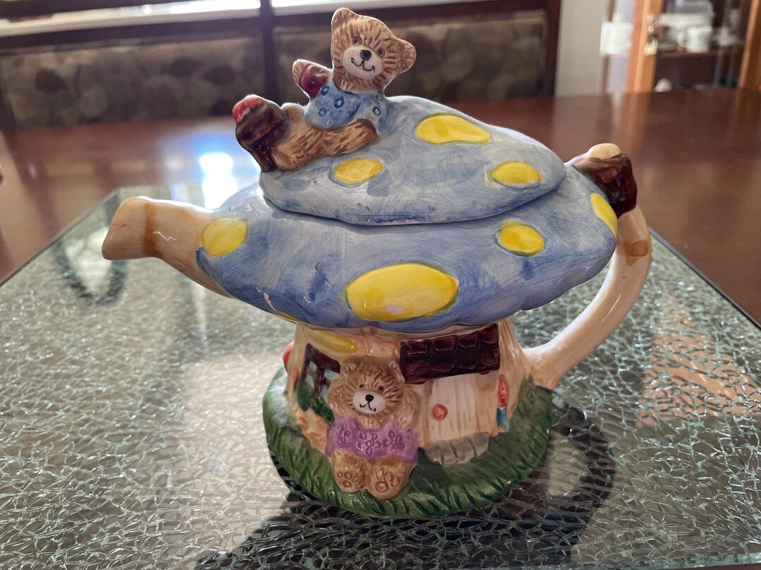 Teddy Bear Teapot - Etsy
