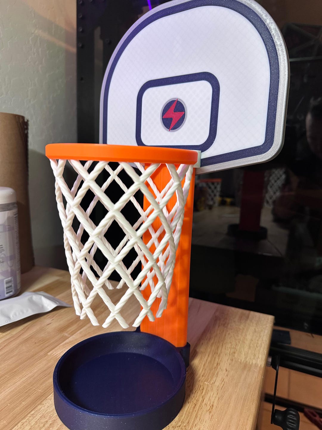 Ballin Basket Ball Hoop Game Desktop or Wall Mountable! Test Your ...