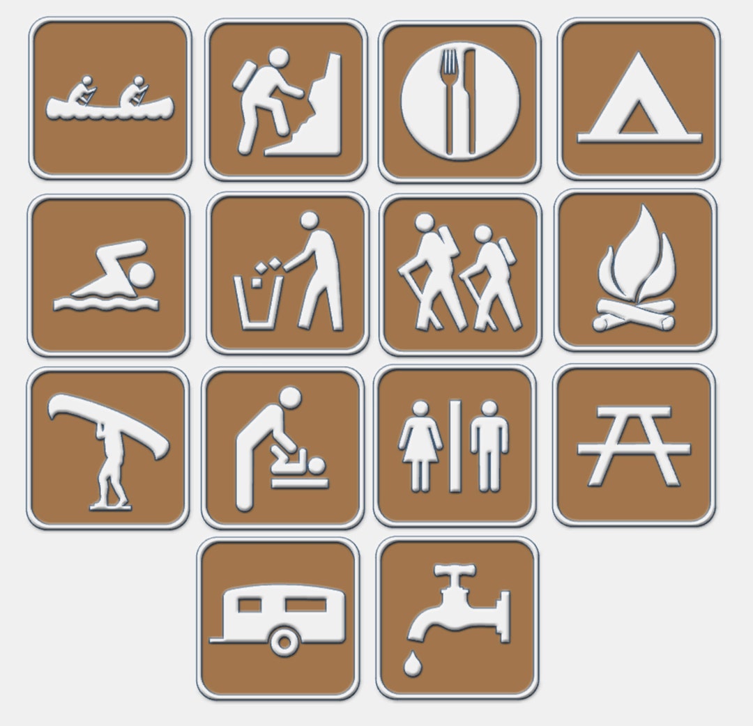 Camp Ground and Picnic Area Signs! Highlight Your Immediate Areas With These Signs! - Etsy