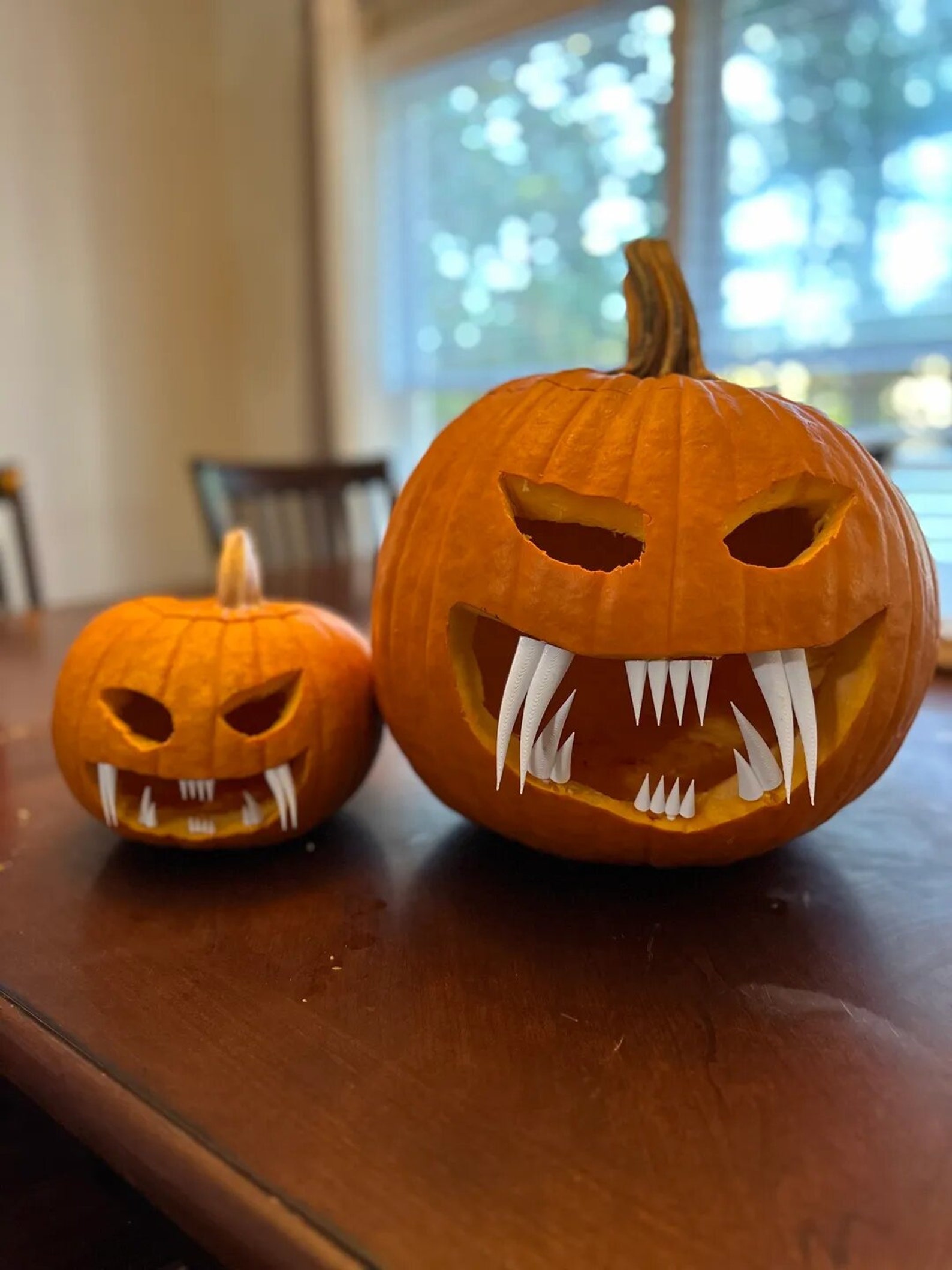 Jacko Lantern Scary Teeth and Fangs! for Your Halloween Pumpkins Scary ...