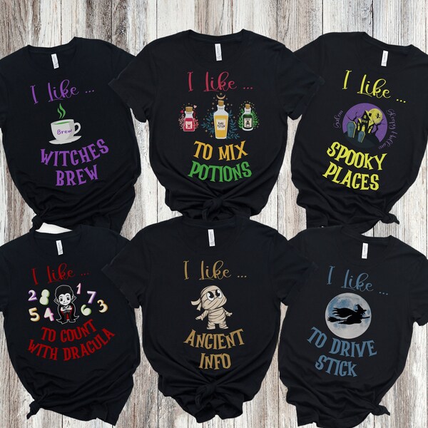 Group Halloween Shirts - Etsy