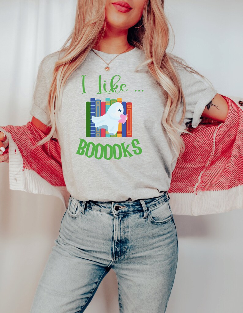 Halloween Reading Teacher Shirt, Halloween Shirt for Librarian ...