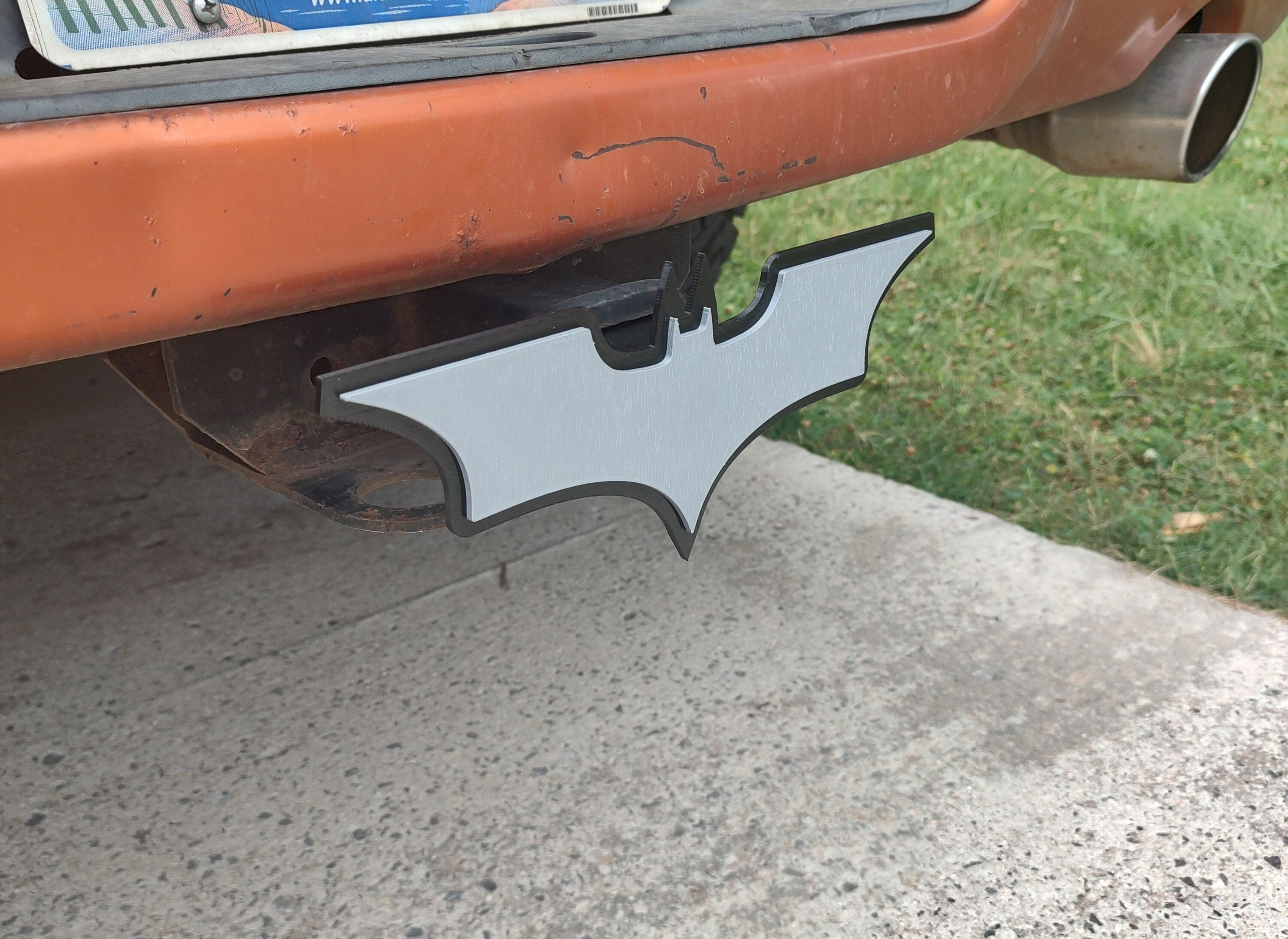 The Bat Symbol Hitch Batman Hitch Bat Logo Hitch 2 in Receiver Several ...