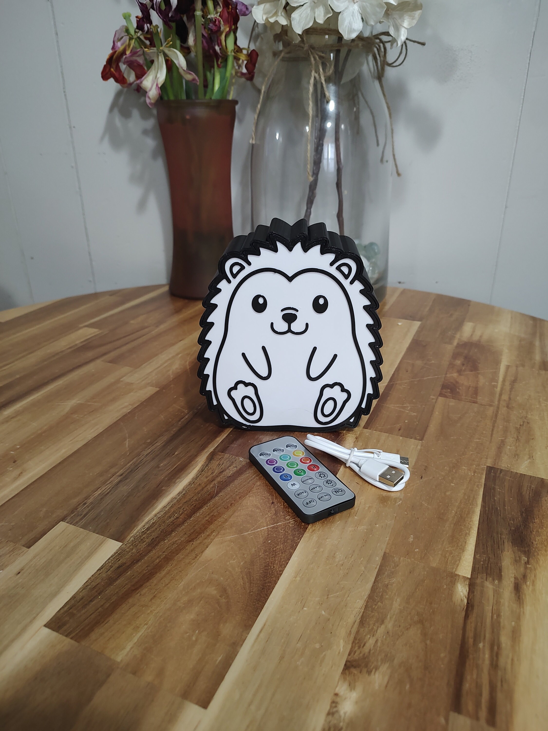 Hedgehog Night Light - Etsy