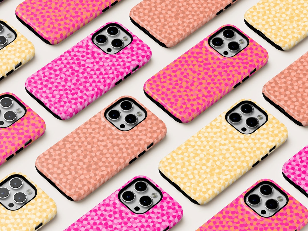 Magsafe Polka Dot iPhone Case, Pastel, Confetti, Joy Burst for iPhone ...
