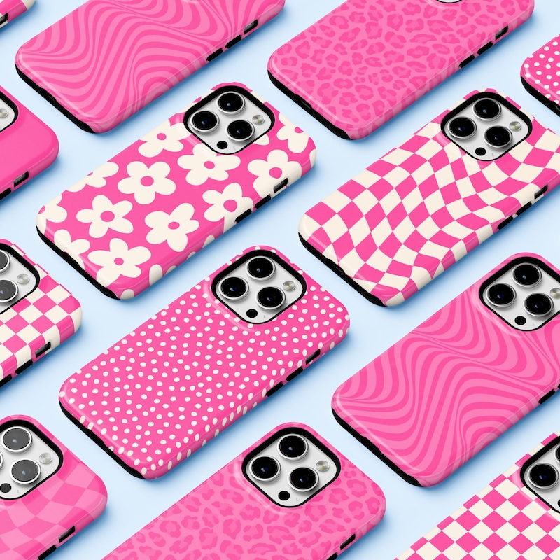 Pink iPhone Case - Etsy