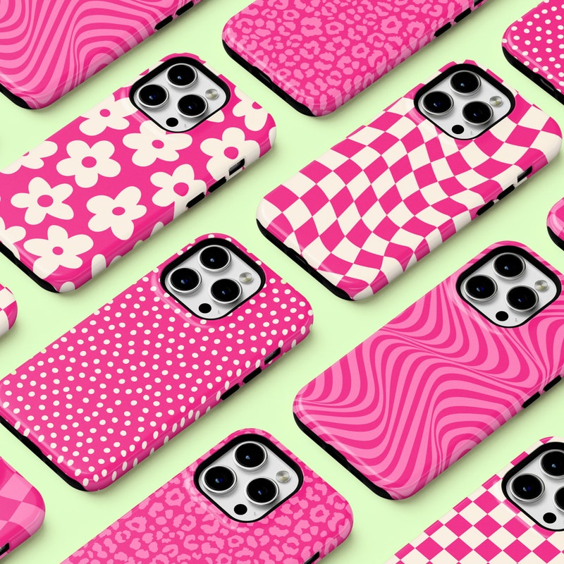 Pink iPhone Case - Etsy