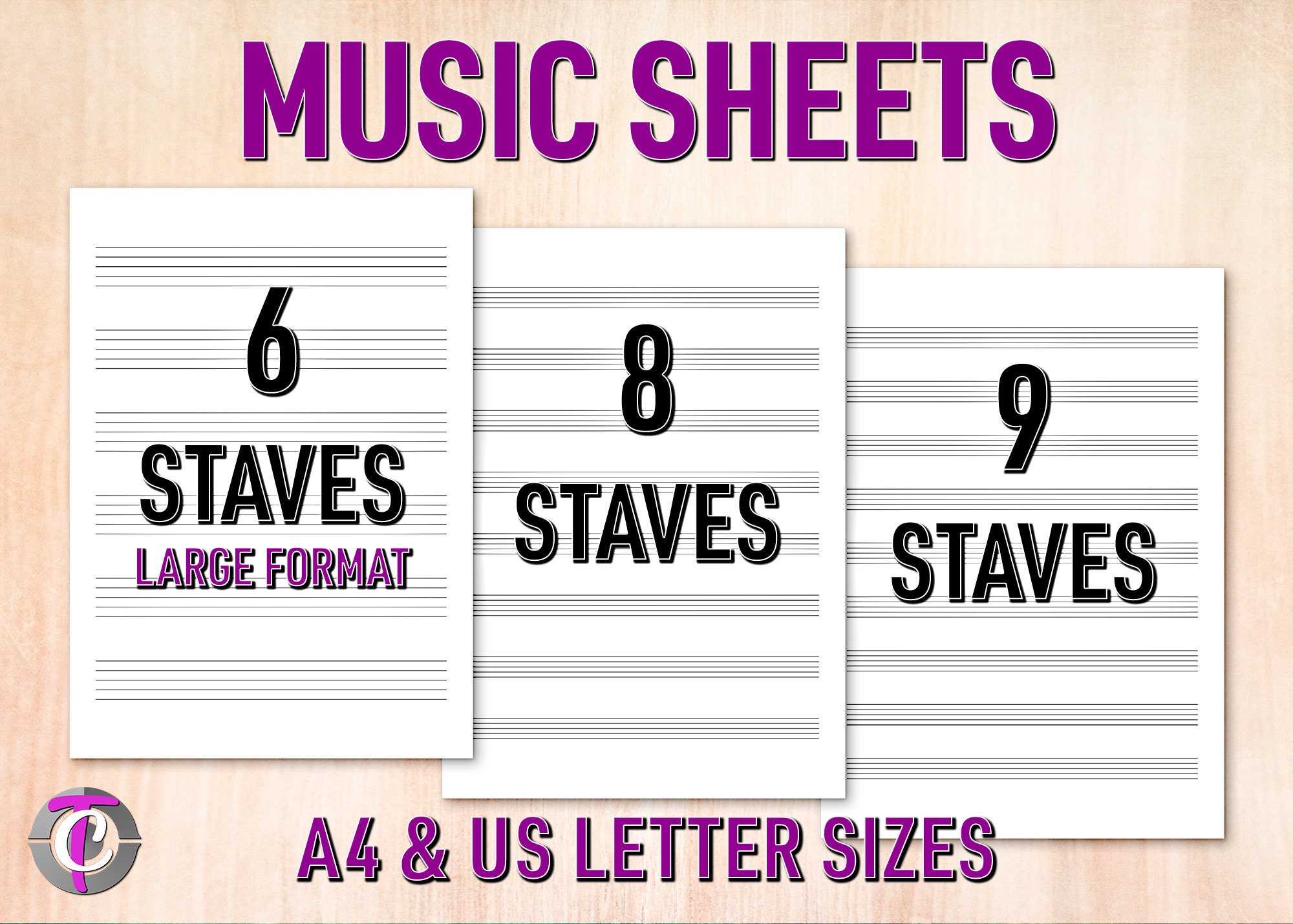 Printable Sheet Music Printable Music Sheet Printable Music Paper Sheet ...