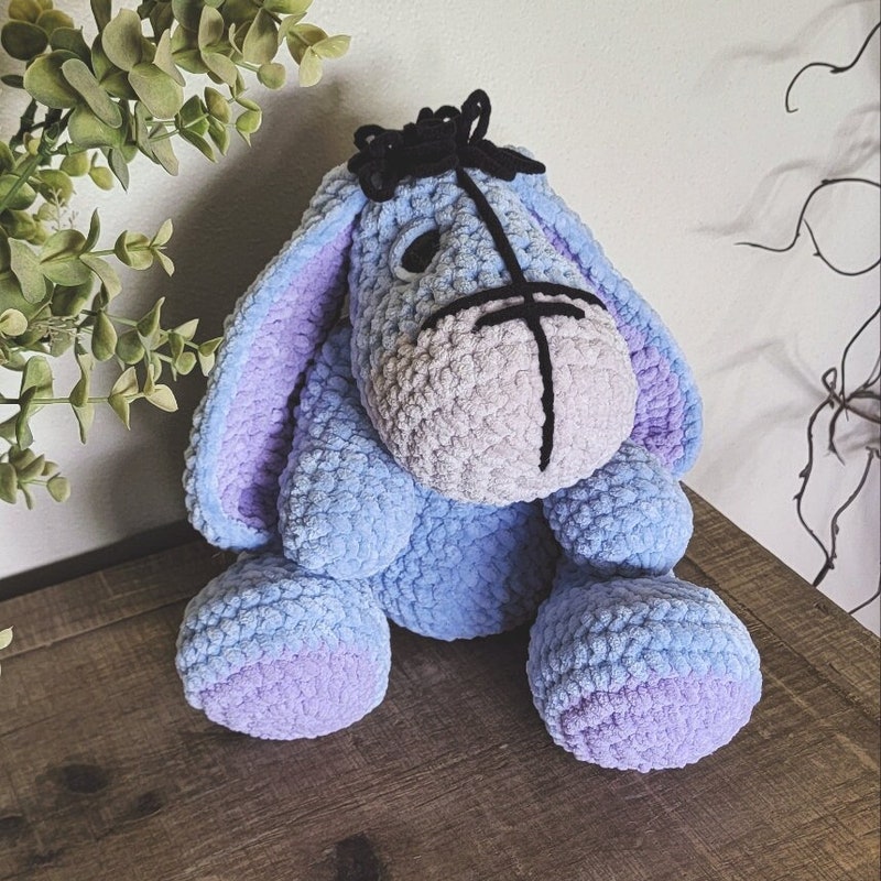 Crochet Eeyore Pattern - Etsy