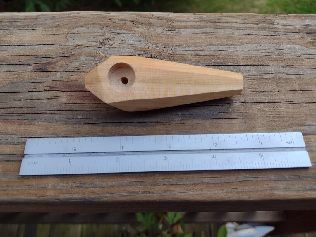 Faceted Tobacco Pipe, Small, Smoke Accessories - Etsy