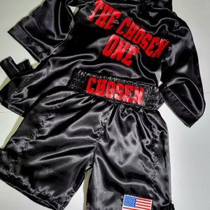 Personalized Adult Boxing Set Boxing Robe + Boxing Shorts - Etsy