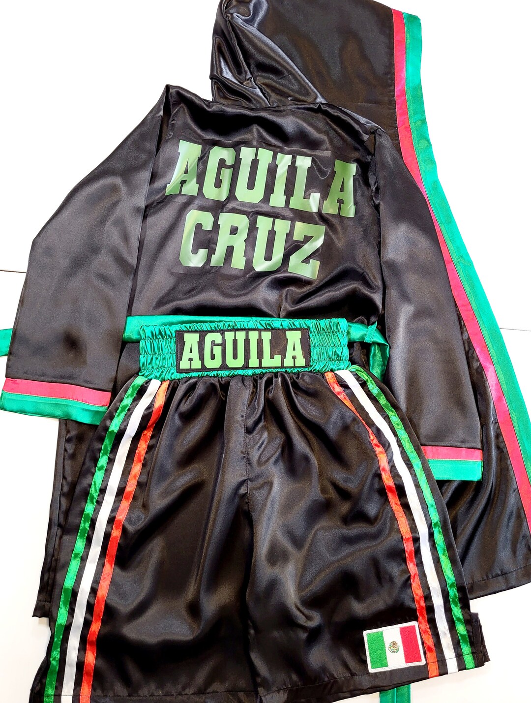 Personalized Adult Boxing Set Boxing Robe + Boxing Shorts - Etsy