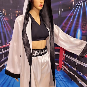 Personalized Adult Boxing Set Boxing Robe Boxing Shorts - Etsy