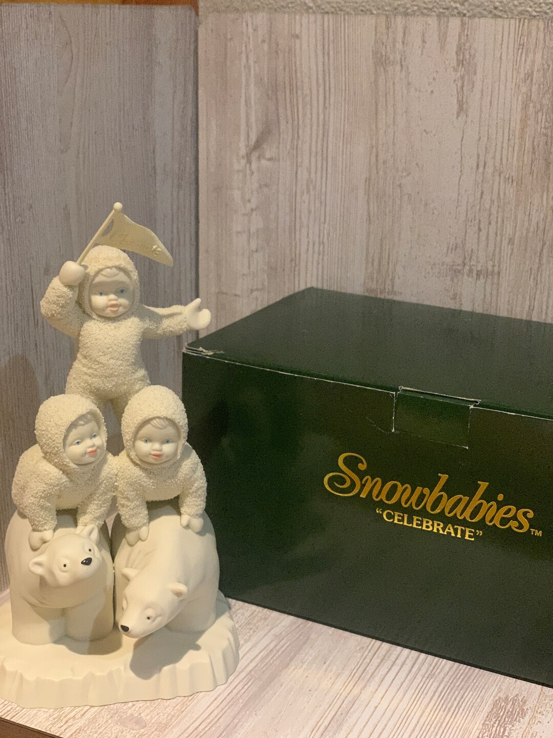 Dept 56 - Snowbabies #68847 "celebrate" - Etsy