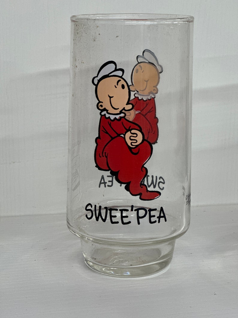 Vintage Popeye and Friends Collectible Cups - Etsy