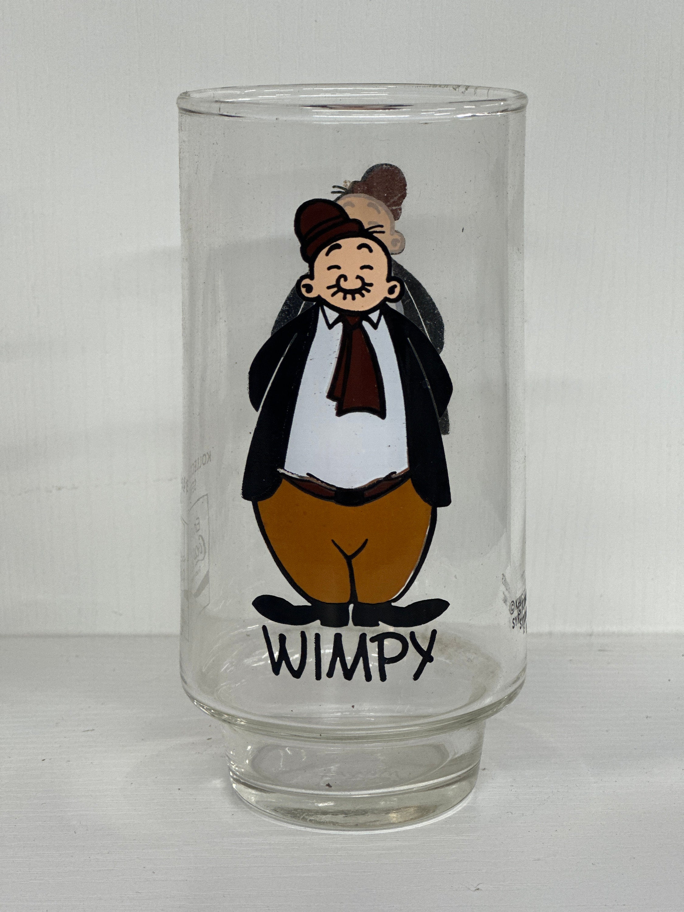 Vintage Popeye and Friends Collectible Cups - Etsy