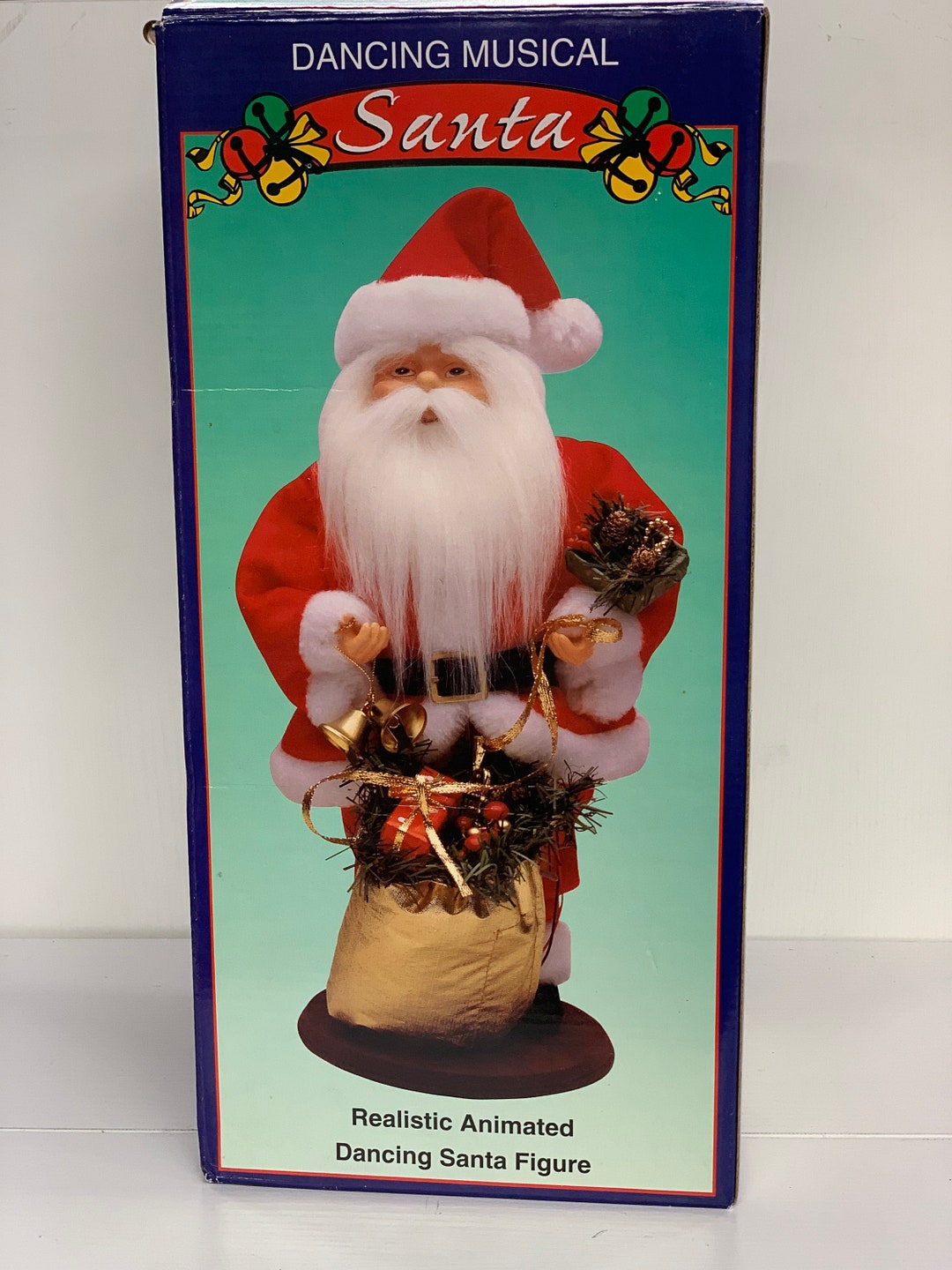 Vintage Dancing Electric Santa - Etsy