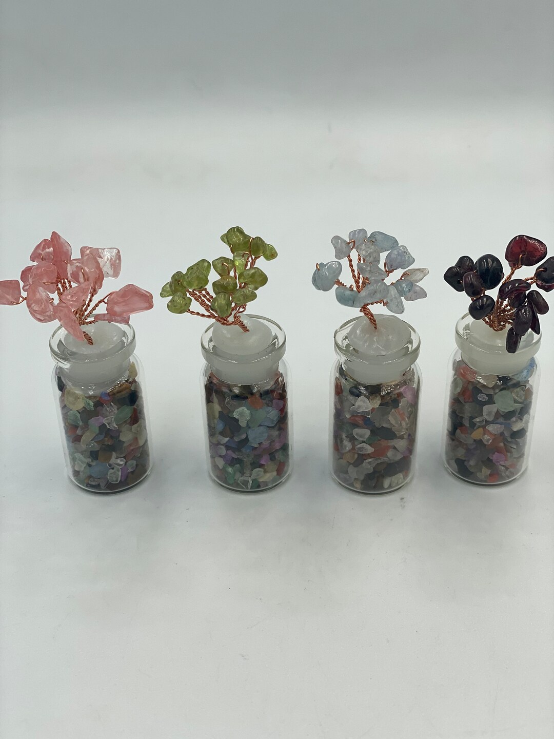 Gemstone Mini Crystal Tree of Life - Etsy