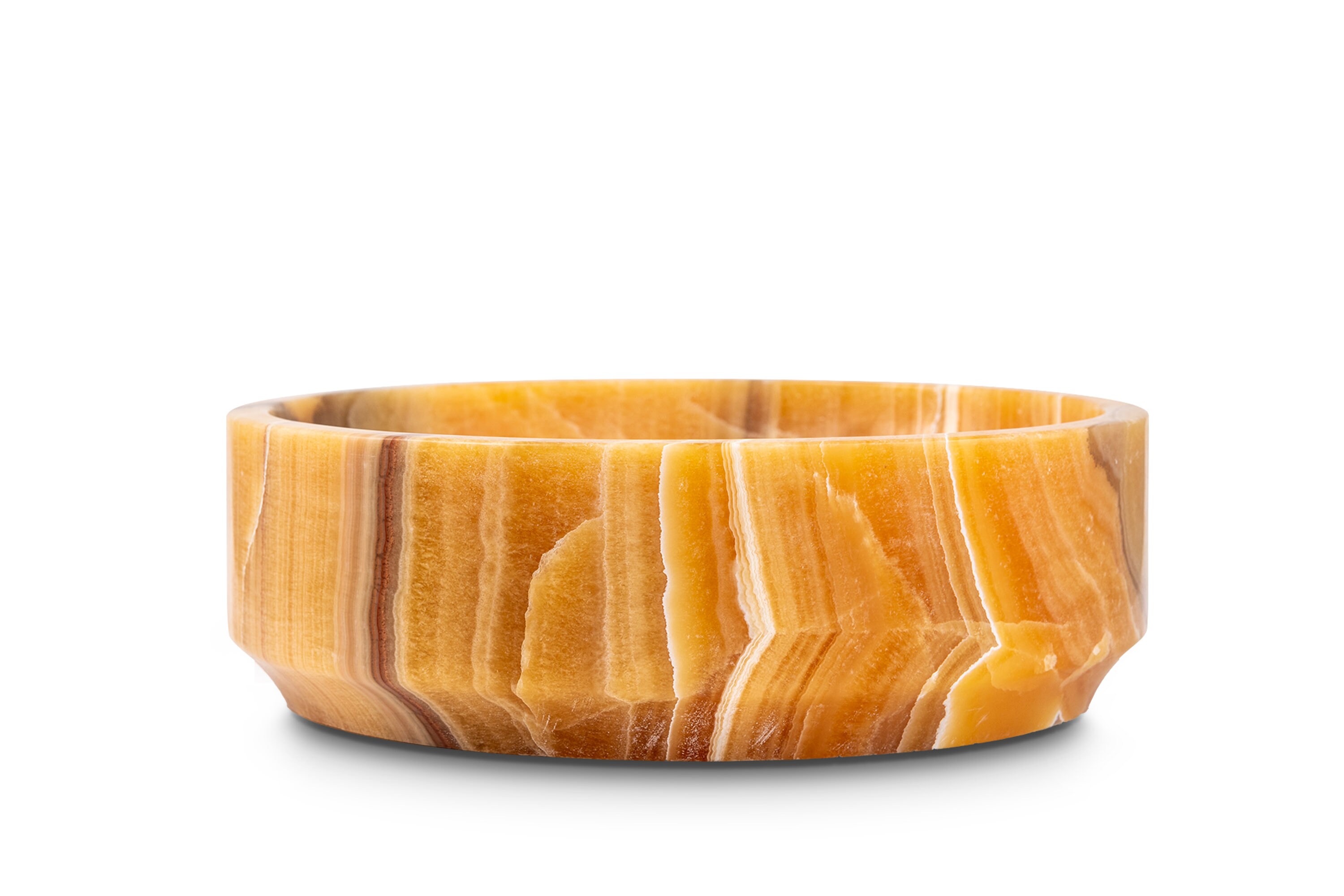Natural Stone Vessel Bathroom Sink, Burj Honey Onyx, Vanity Basin - Etsy