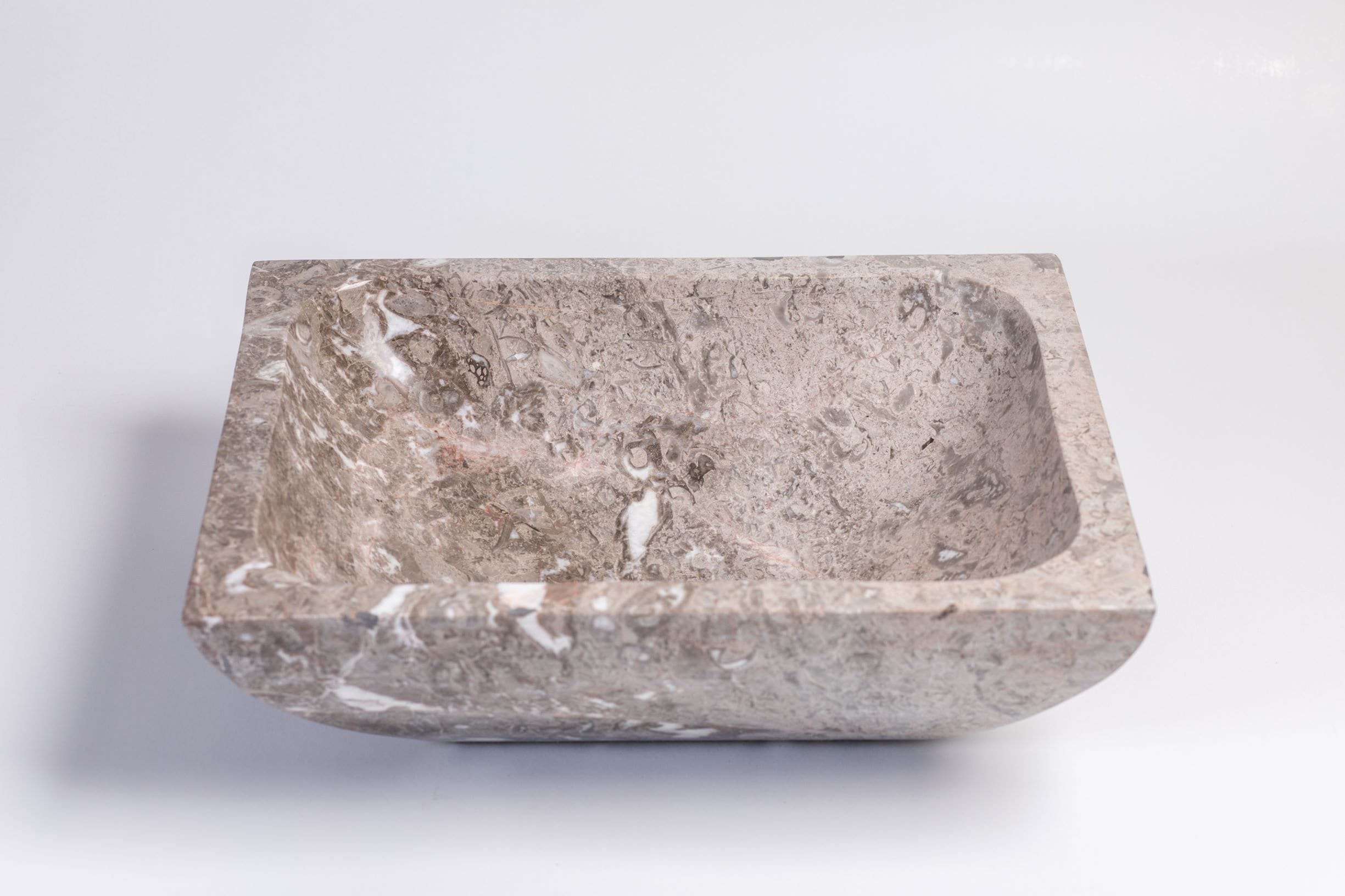 Natural Stone Vessel Bathroom Sink Rectangular Goleta Marble - Etsy
