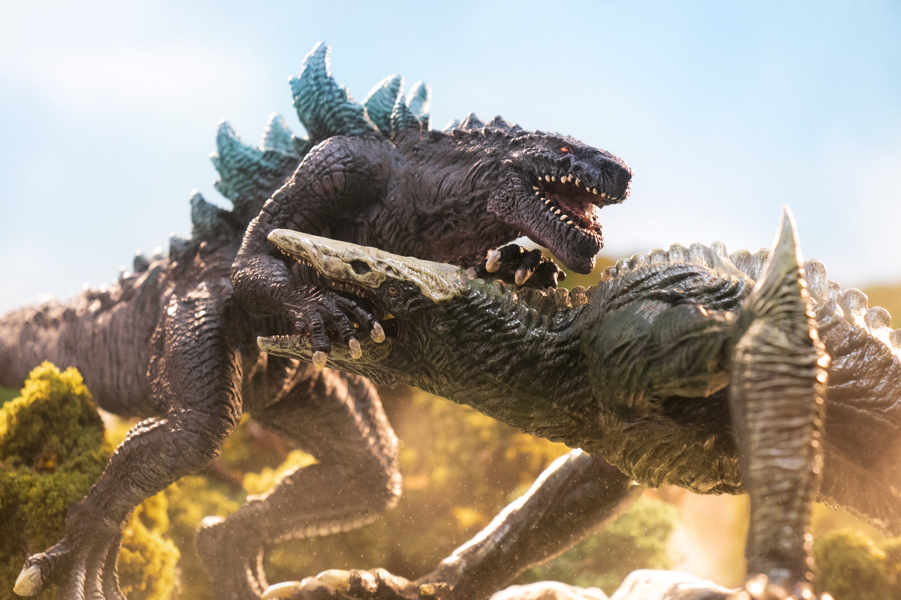 Godzilla Junior Gets Chomped - Etsy