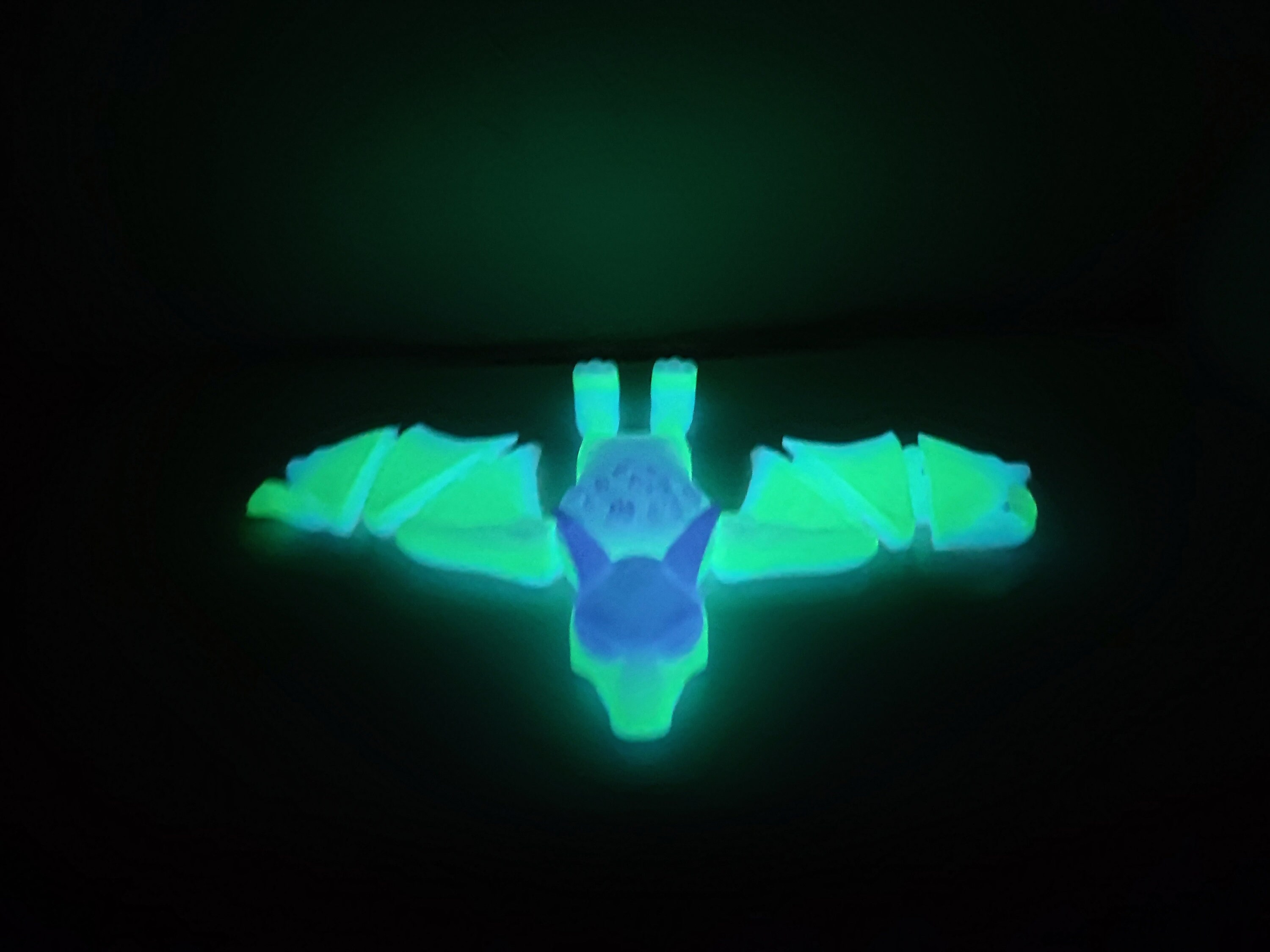 Articulated Bat, Hanging Bat, Glow in the Dark Bat - Etsy