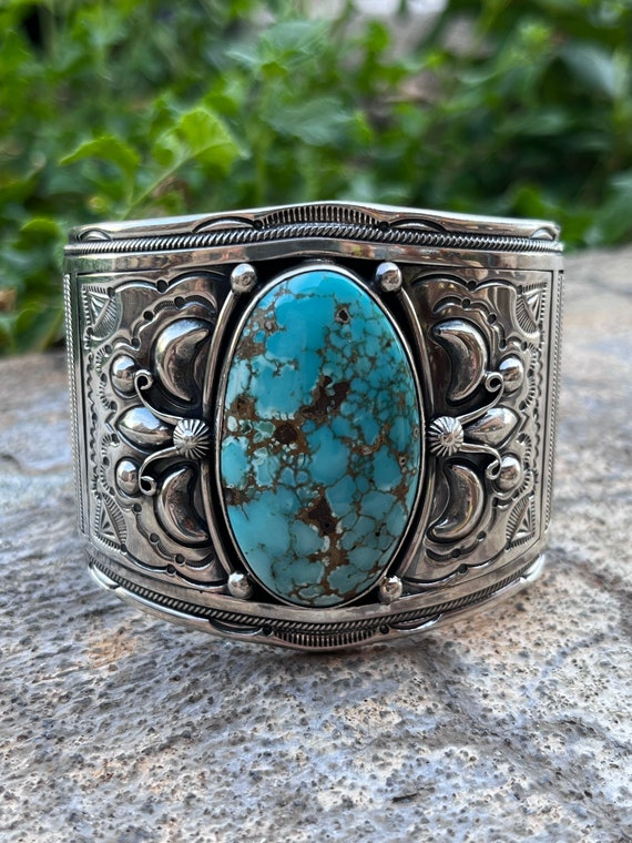 Native American Navajo Handmade Heavy Sterling Silver - Etsy