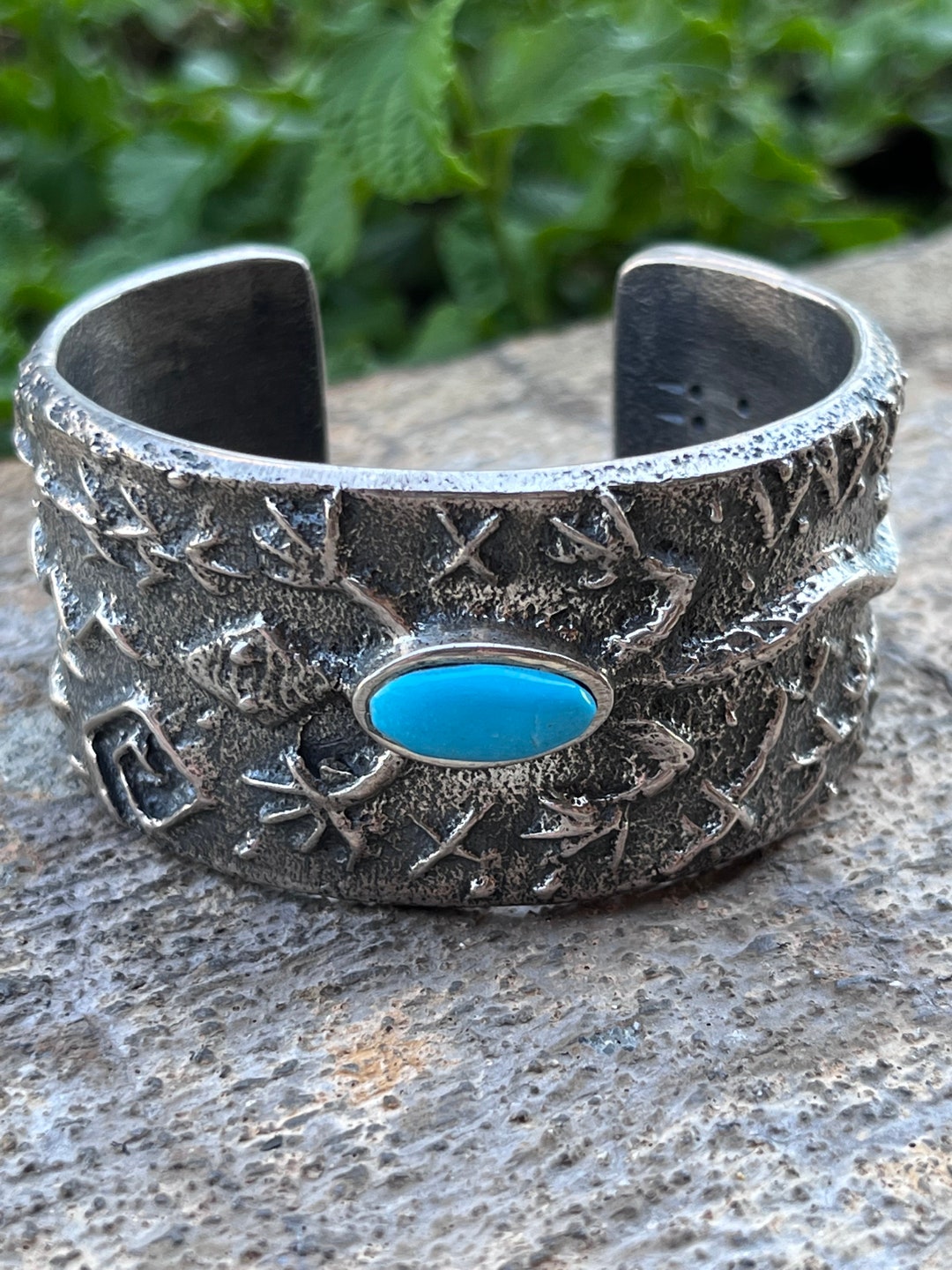 Native Americans Navajo, Handmade Sterling Silver Turquoise Gecko ...
