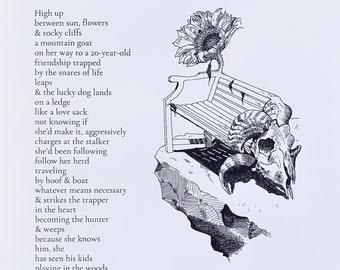 Illustrated a Poem - Etsy