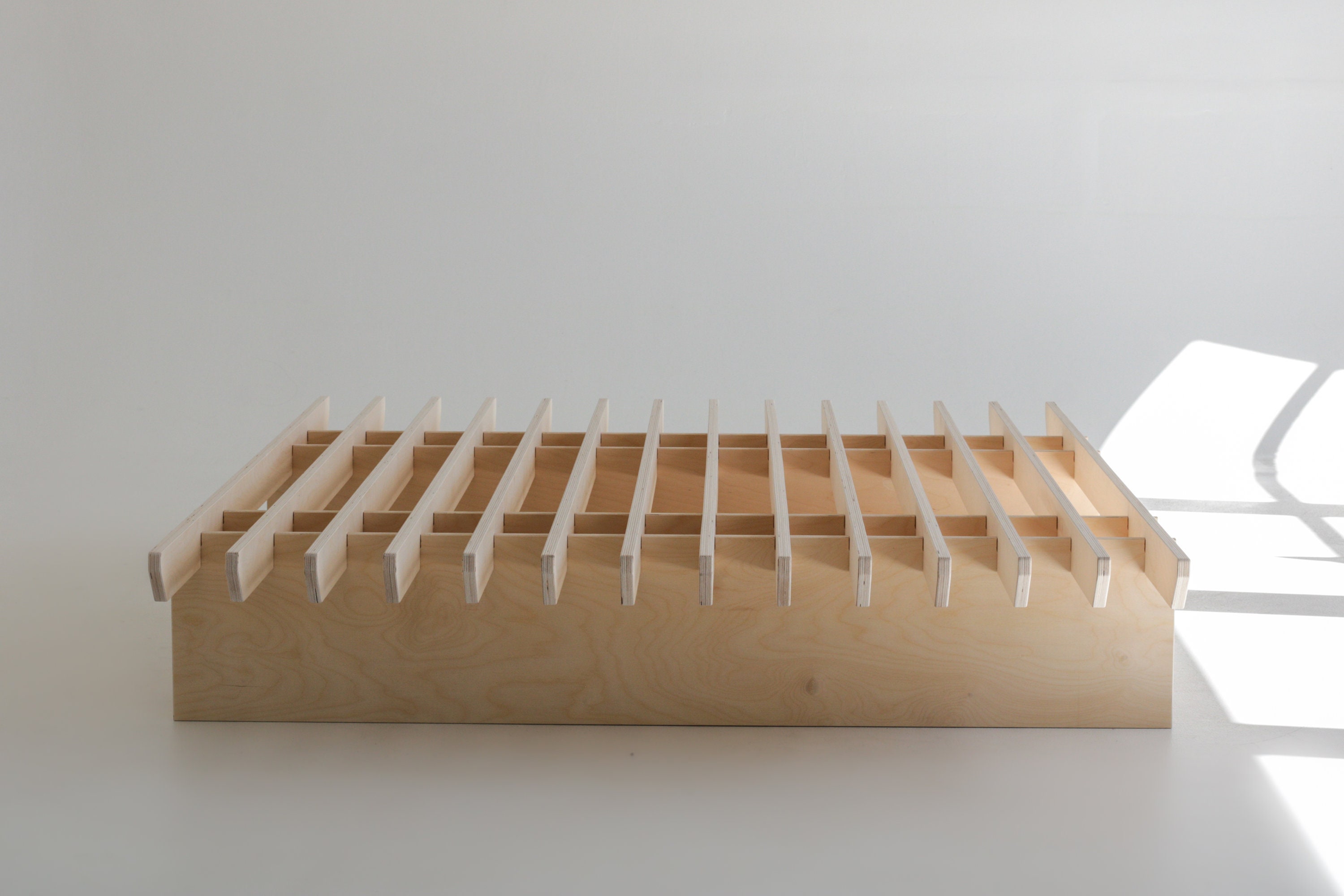 Scandinavian Minimalist Birch Platform Bed Frame - Etsy