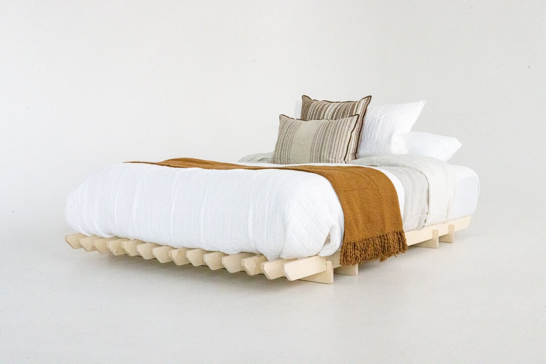 The Fuji - Scandinavian Attic Modern Platform Bed Frame by Sapling ...