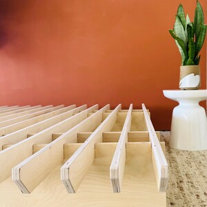 Scandinavian Minimalist Birch Platform Bed Frame - Etsy