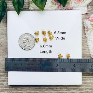 Gold Flower Pollen Center Stamens Cubic Zirconia, Floral Craft Supplies ...