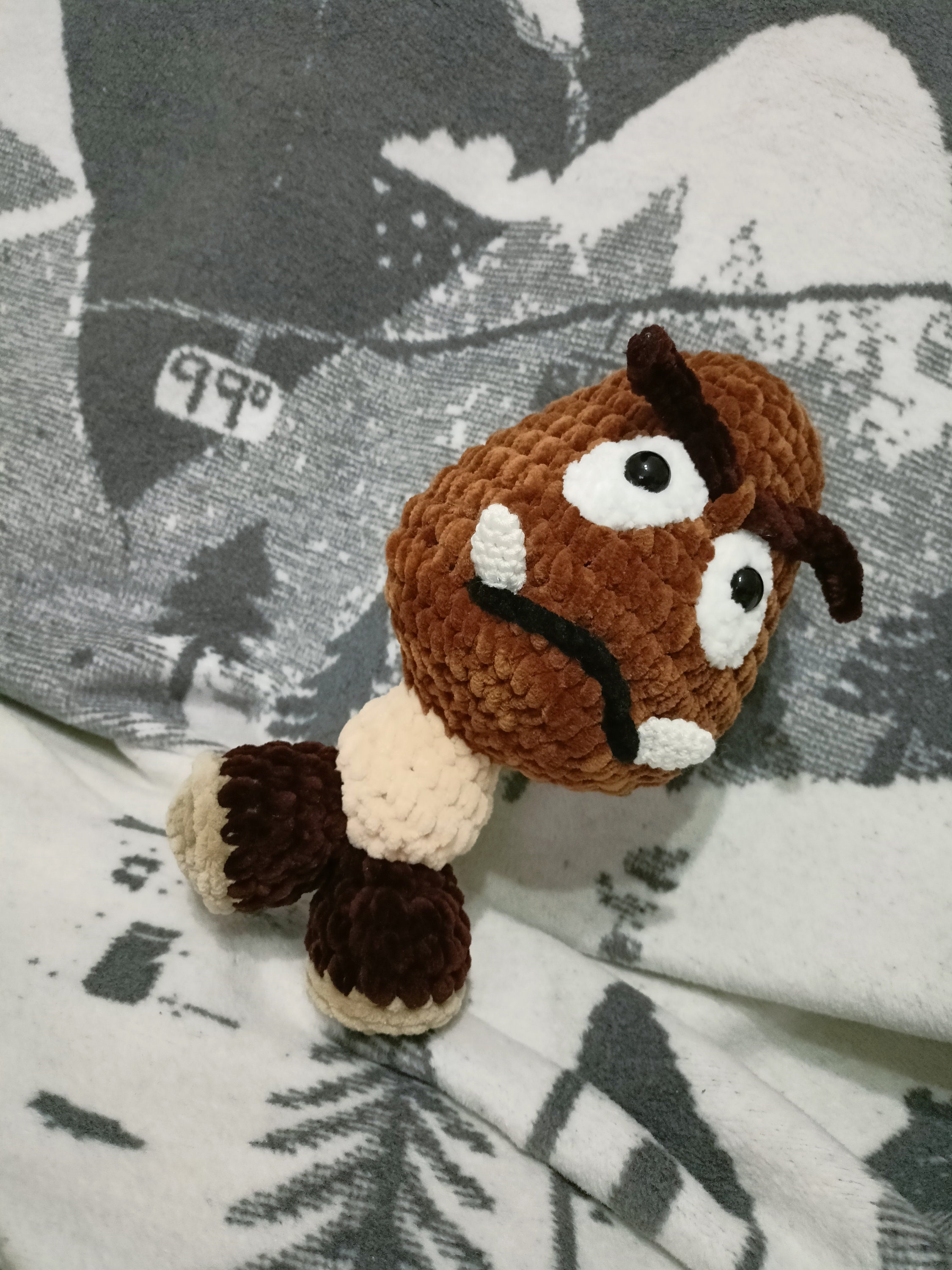 Goomba Amigurumi Plushie Crochet Toy and Decoration Figure - Etsy