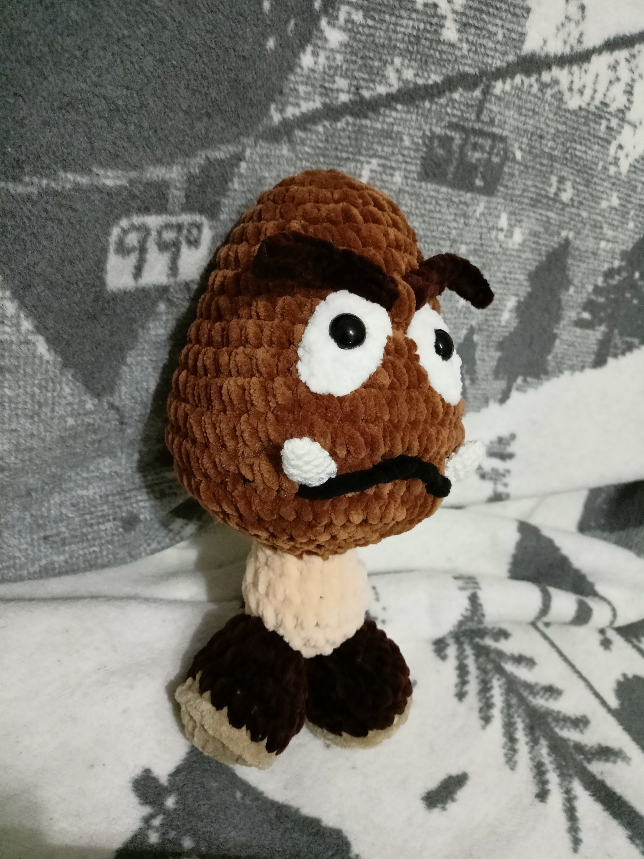 Goomba Amigurumi Plushie Crochet Toy and Decoration Figure - Etsy