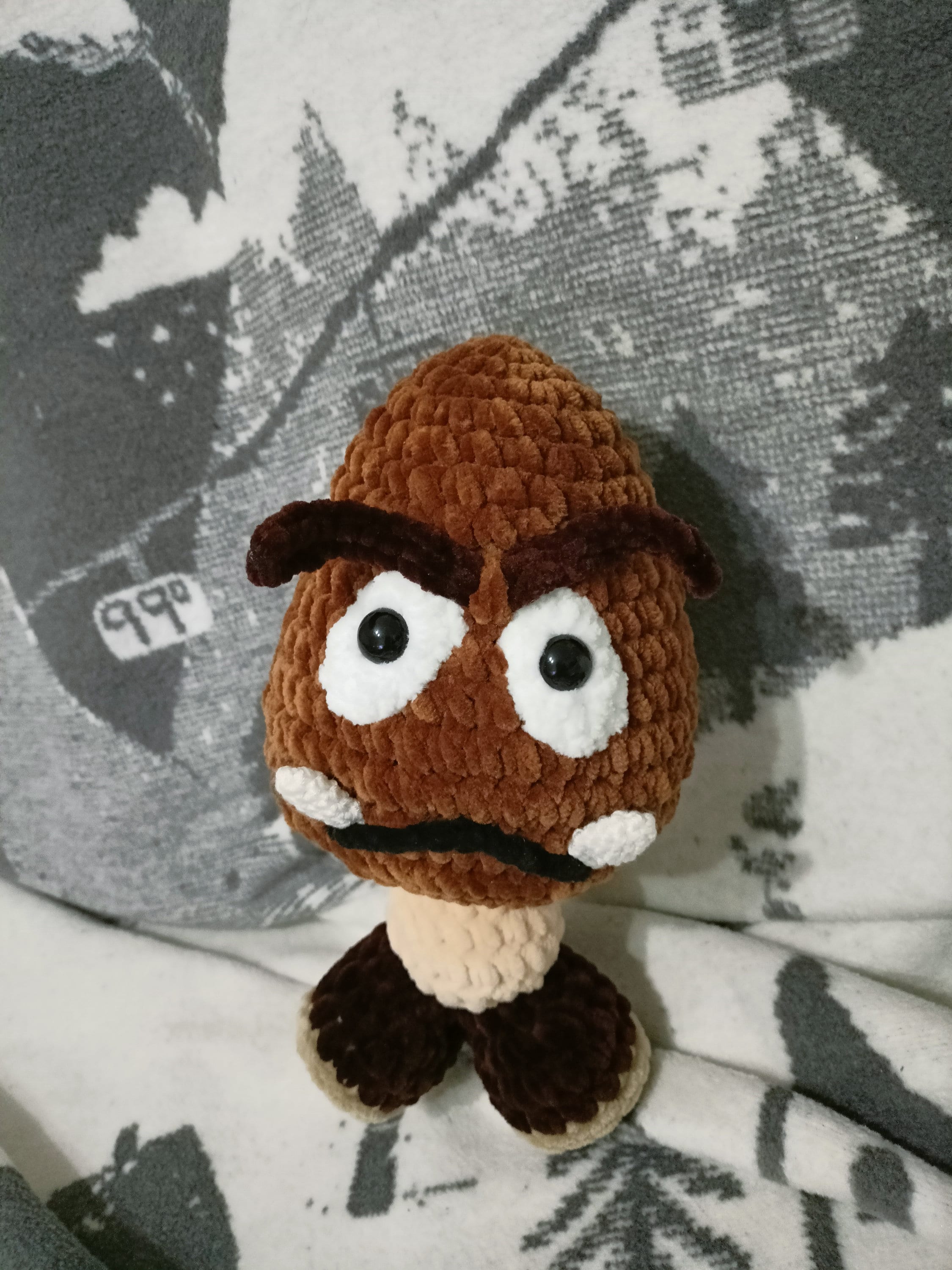 Goomba Amigurumi Plushie Crochet Toy and Decoration Figure - Etsy