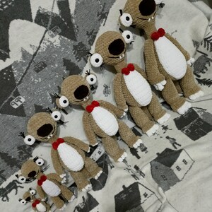 Plush Sid Toy Family, Sid From Ice Age, Amigurumi Plushie Crochet Toys ...
