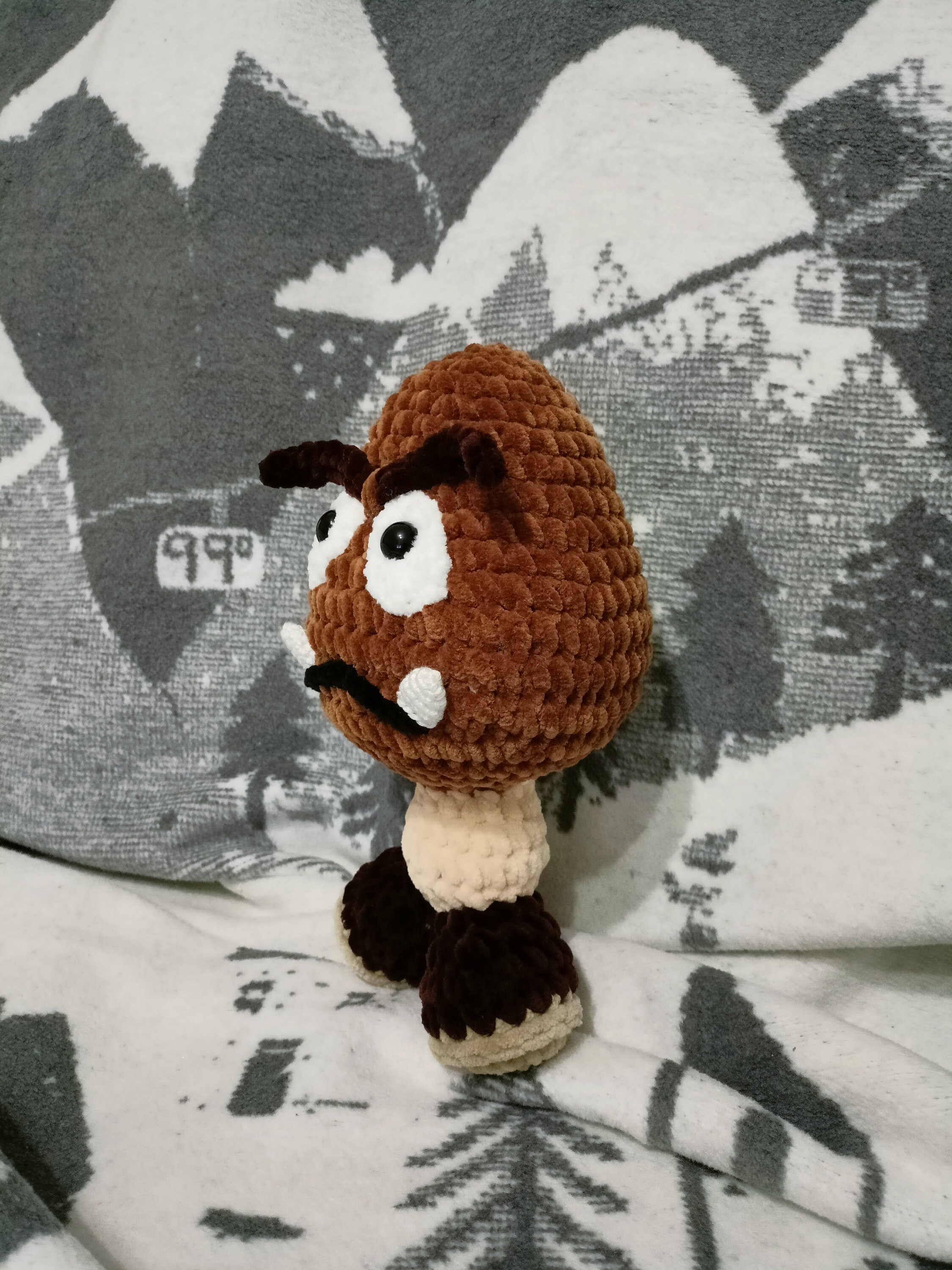 Goomba Amigurumi Plushie Crochet Toy and Decoration Figure - Etsy