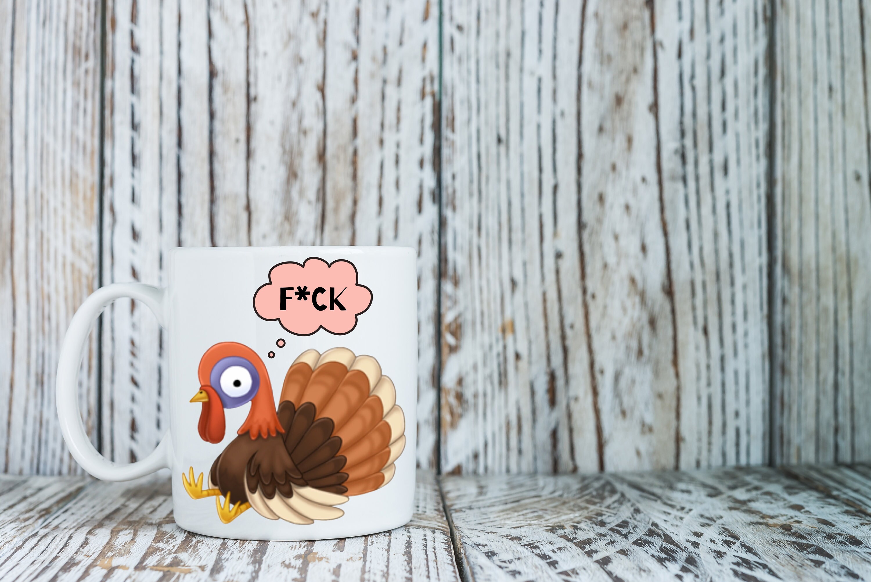 Thanksgiving Harvest Turkey Mug Thanksgiving Turkey Mug - Etsy