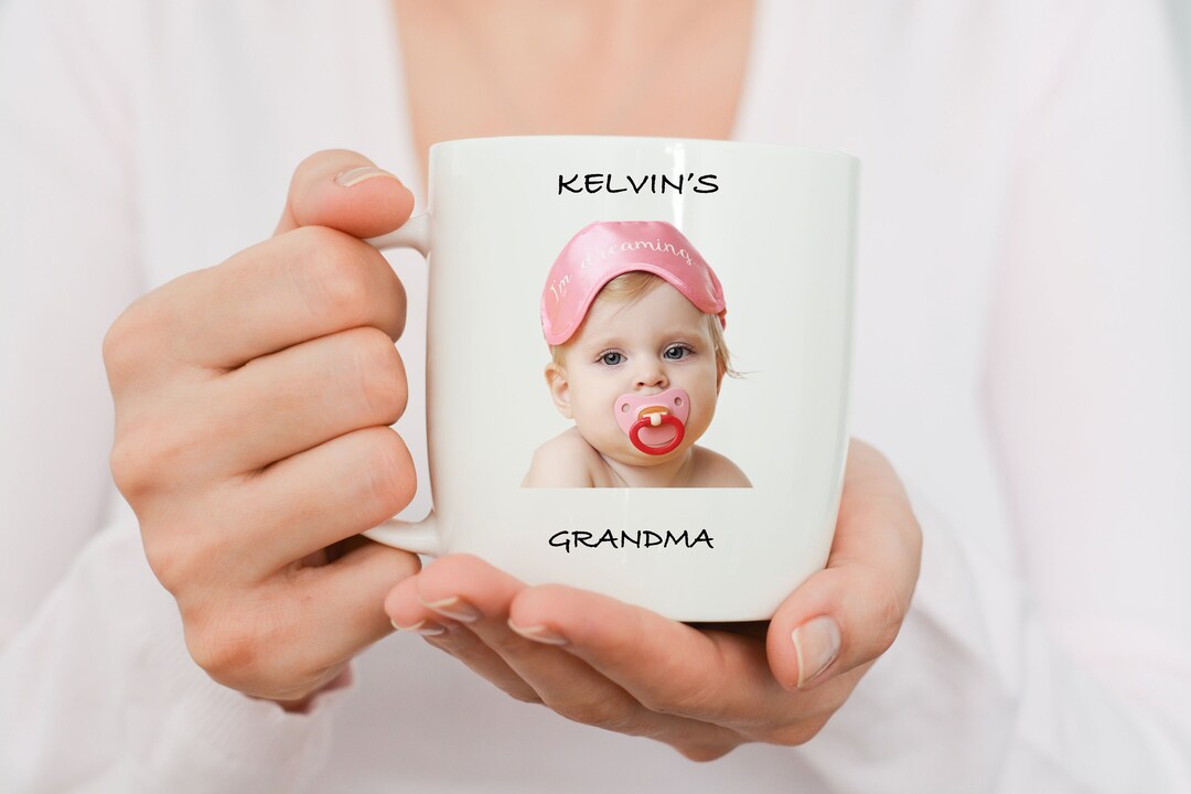 Custom Baby Face Coffee Mug, Baby Photo Mug, Personalized Picture ...