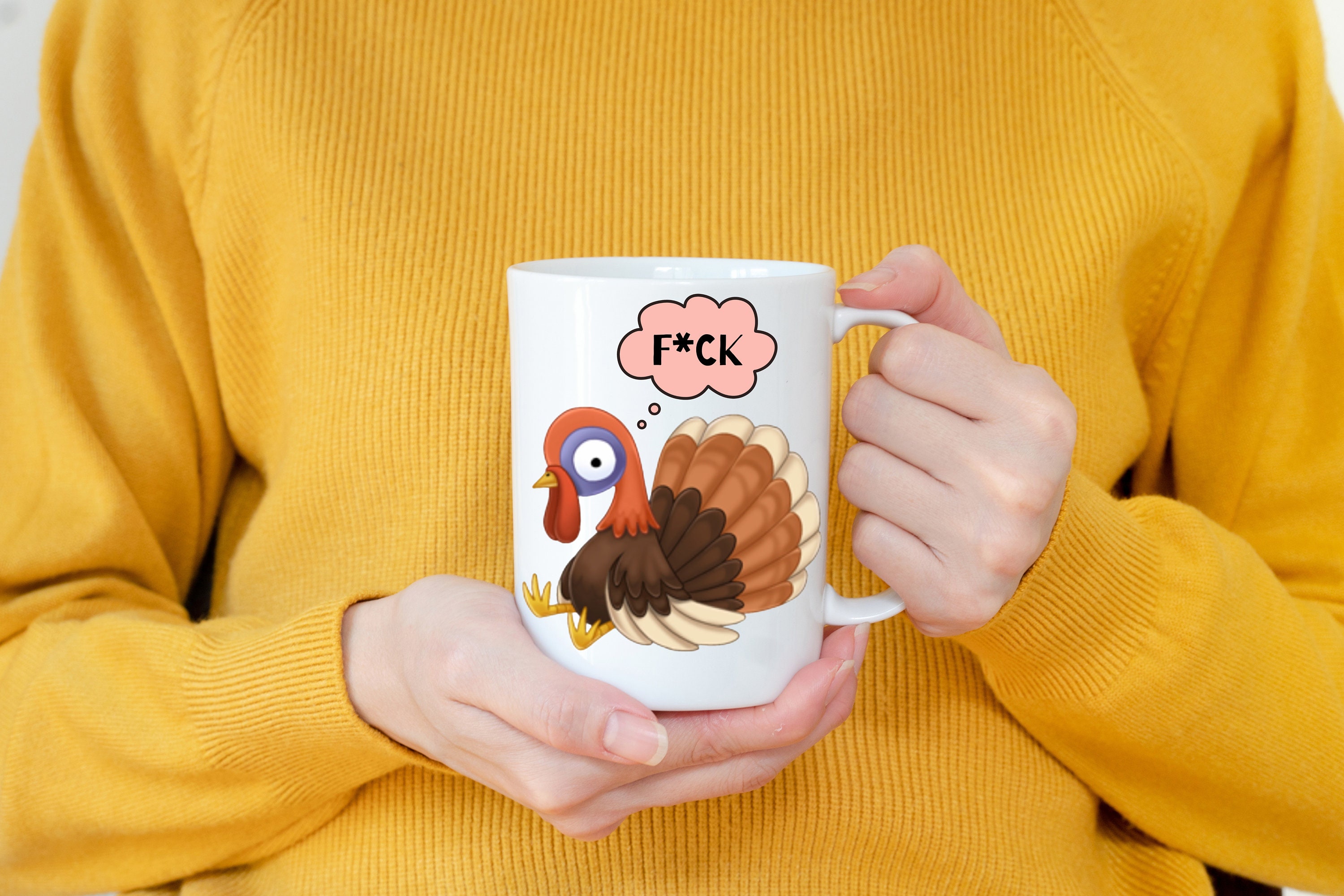 Thanksgiving Harvest Turkey Mug Thanksgiving Turkey Mug - Etsy