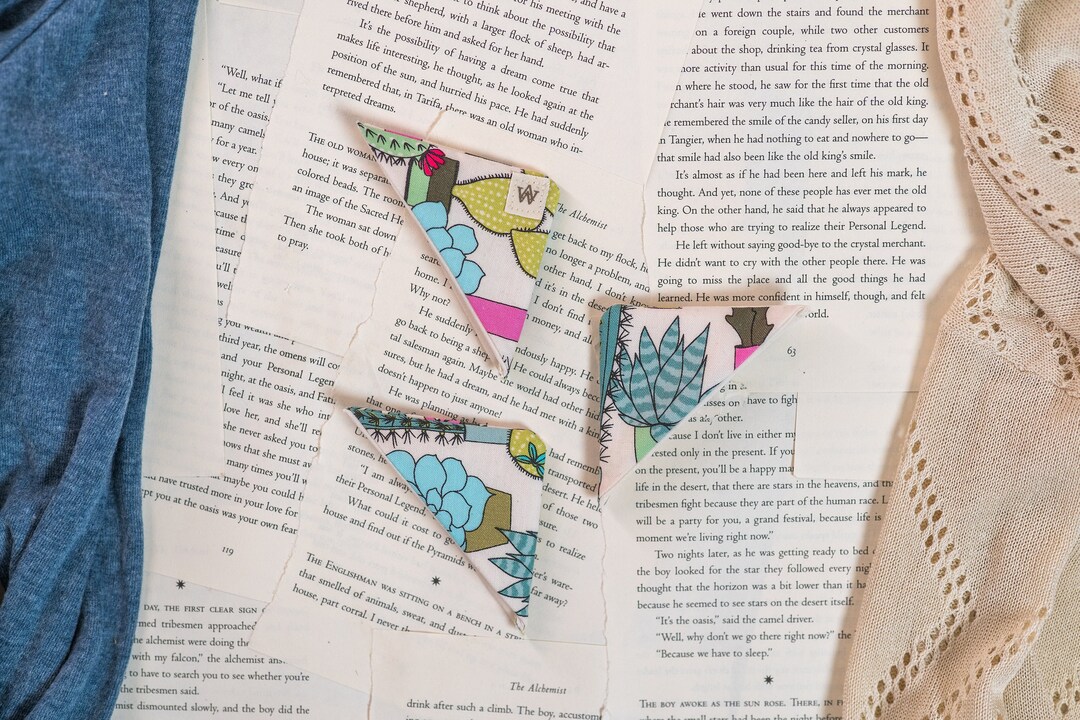 Succulent Bloom Corner Bookmark Reading Accessories Gifts for Readers ...