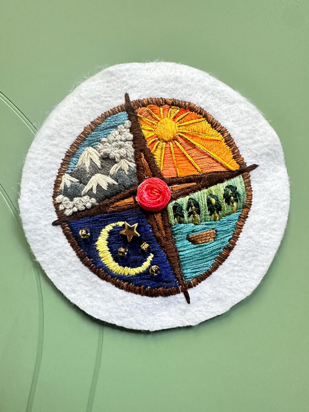 Custom Hand-embroidered Patches - Personalized, Handmade Sew-on Patches ...