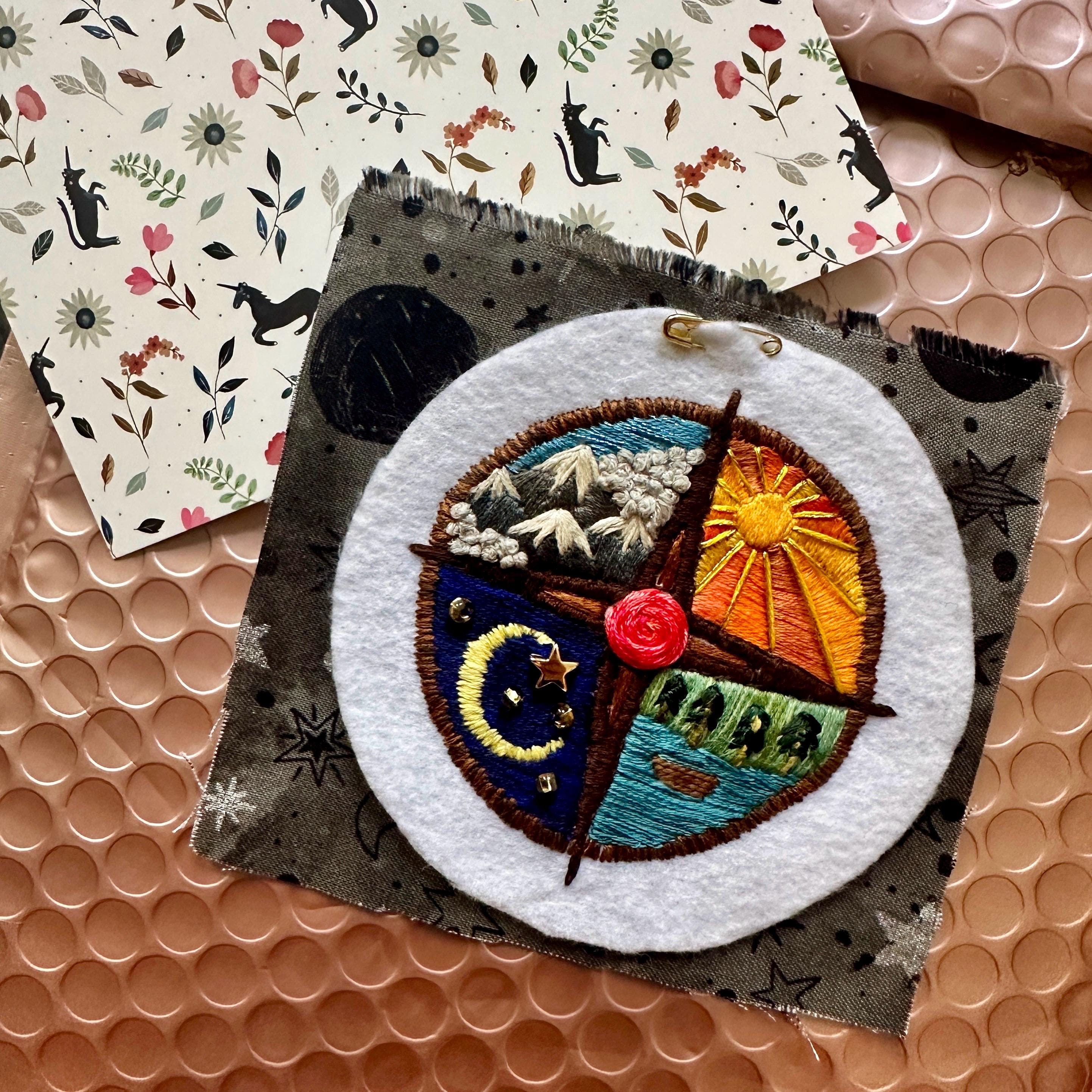 Custom Hand-embroidered Patches - Personalized, Handmade Sew-on Patches ...