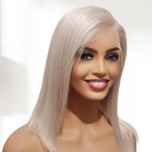 Free Part Human Hair Wig - Etsy