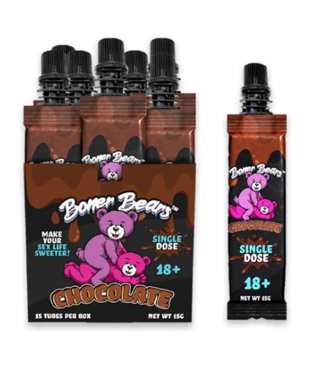 Boner Bears 5 Packs Enhancement Male Chocolate Supplement Men Support ...