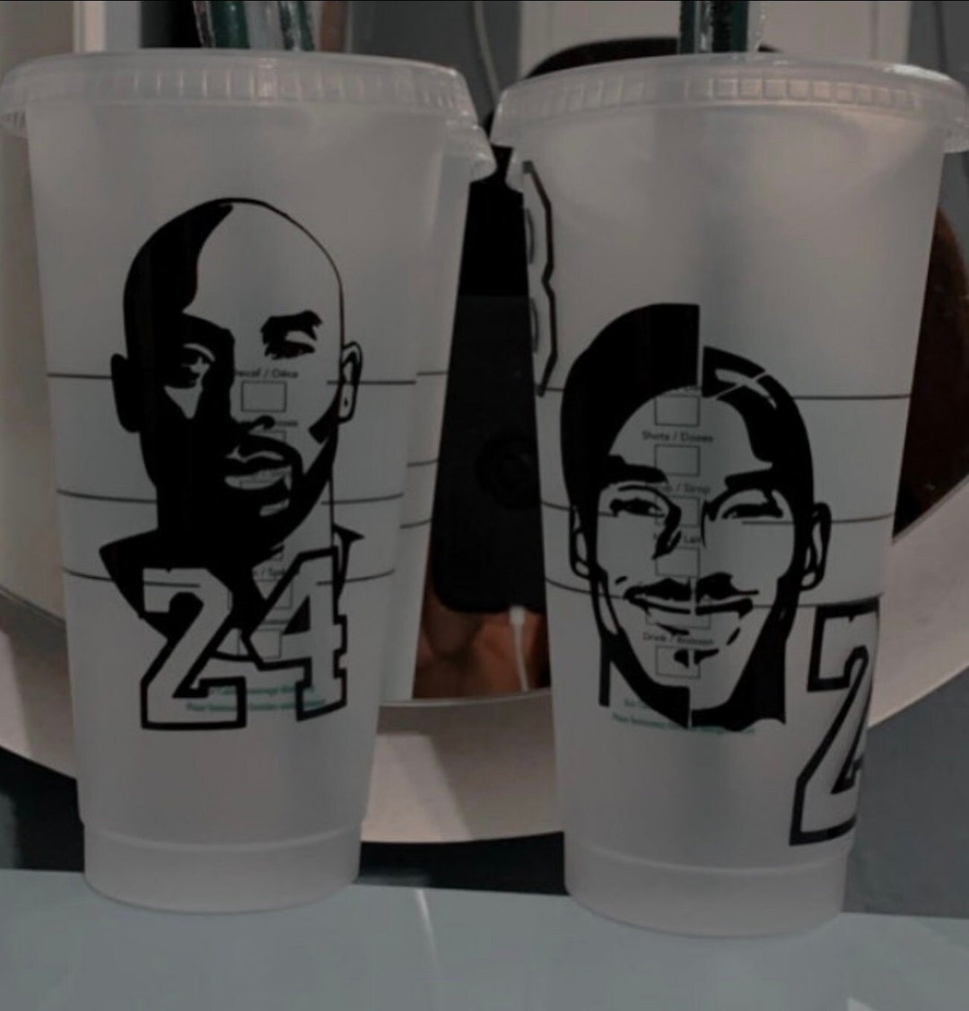 KOBE BRYANT Custom Starbucks Cold Cup - Etsy